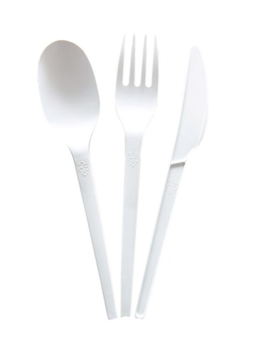 Cuchara biodegradable PLA 164mm (100uds)