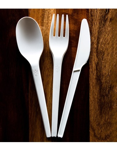 Cuchara biodegradable PLA 164mm (1000uds)